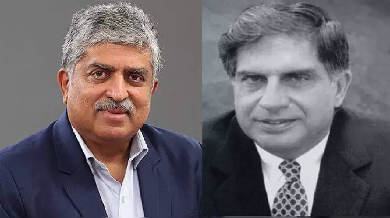 Infosys founder Nandan Nilekani once joined hands with Ratan Tata for ...
