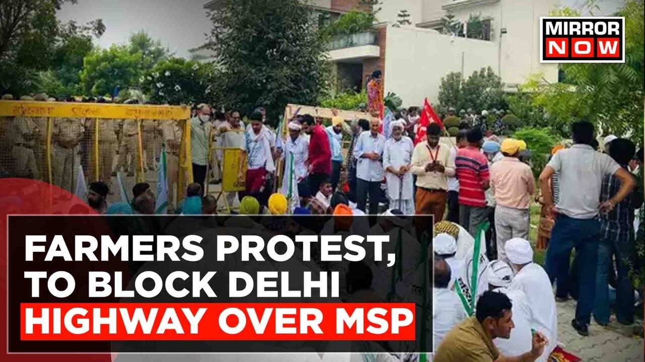 Farmer Protest Intensifies Again In Kurukshetra Demanding Surajmukhi ...