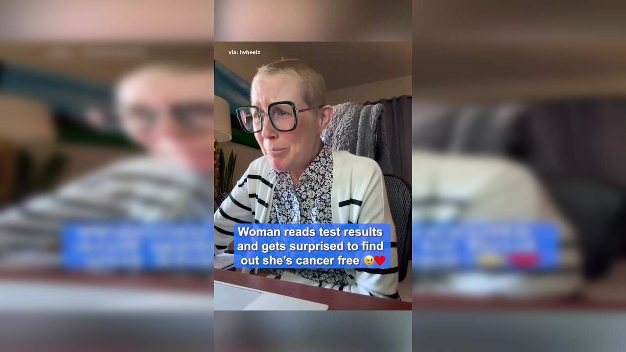 Woman Breaks Into Tears When She Finds Out She Is Cancer-Free ...
