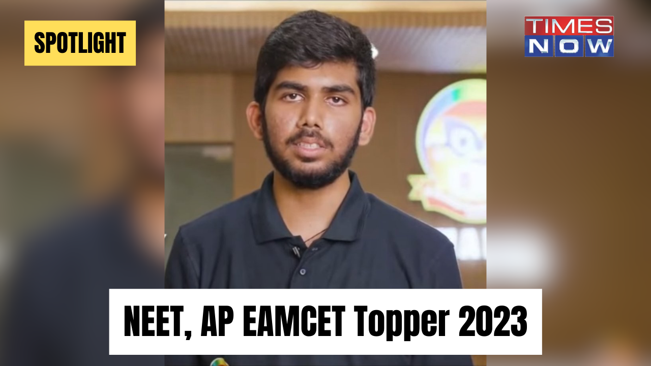 NEET 2023 Topper Bora Varun Secures 2nd Rank in AP EAMCET Result for ...