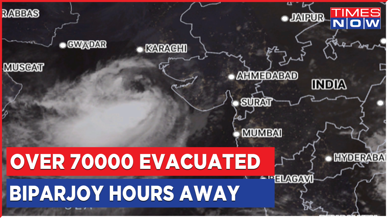 Cyclone Biparjoy Update | Landfall Hours Away | Over 70 Thousand ...