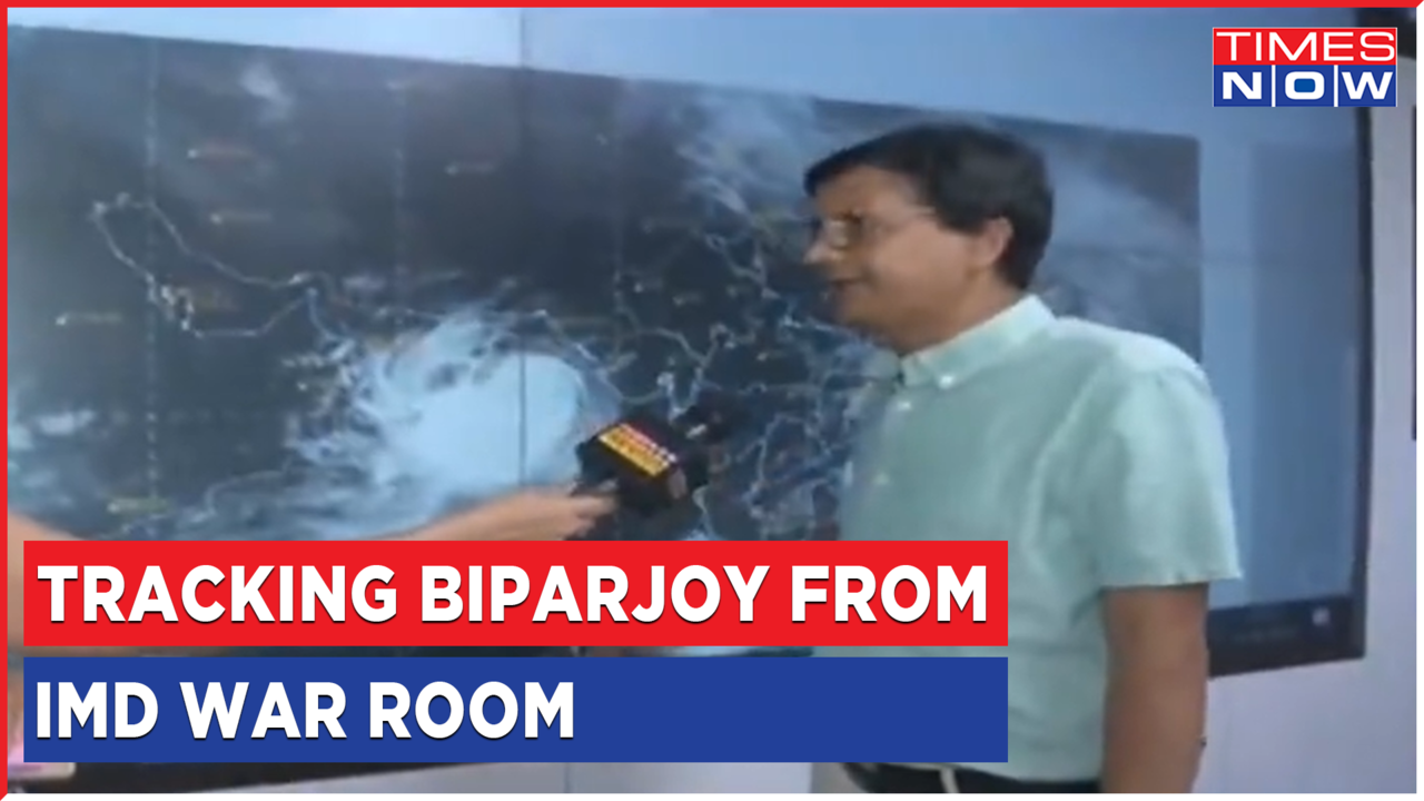 Cyclone Biparjoy Updates From IMD War Room | Coastal Areas On High ...