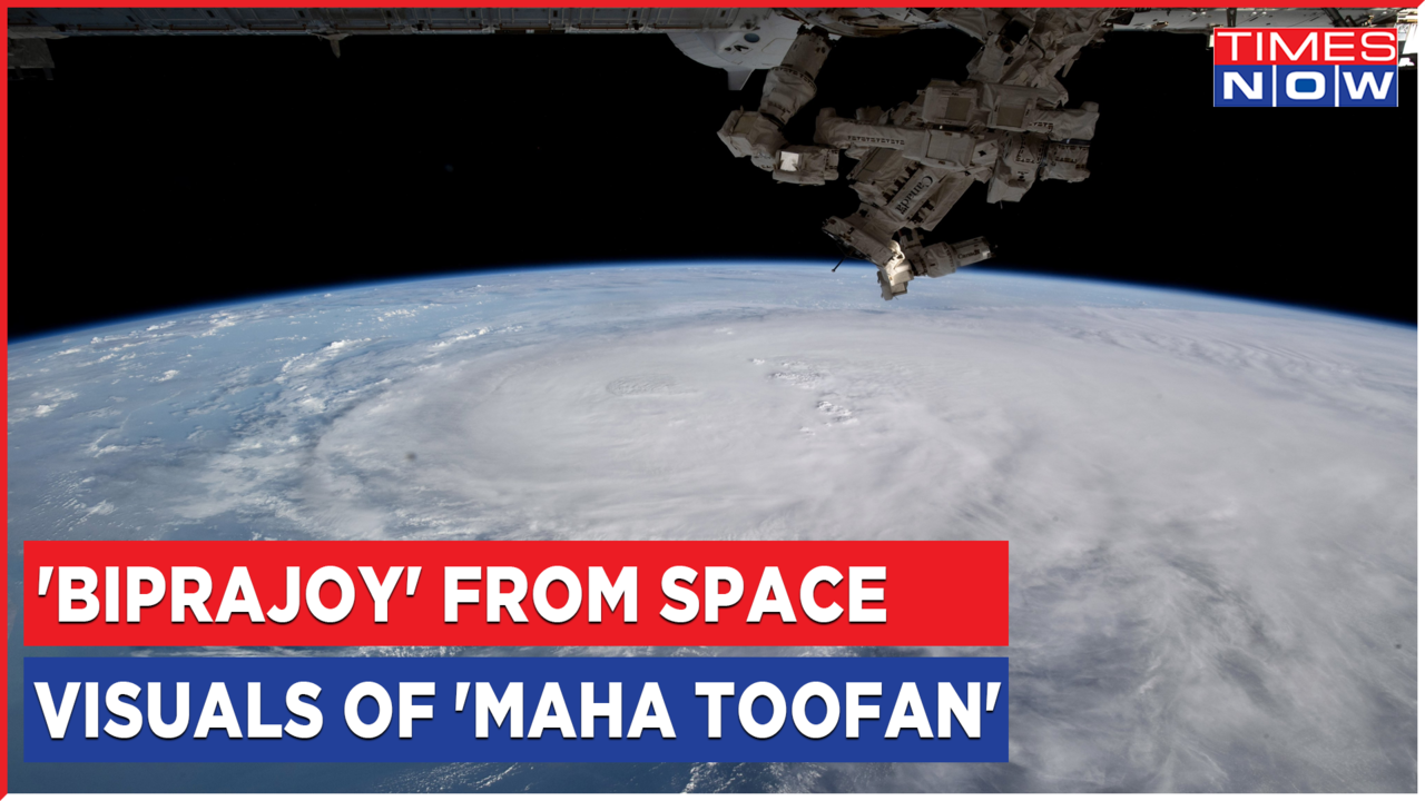 'Biprajoy' Sighting From Space | Dramatic Visuals Of The 'Maha Toofan ...