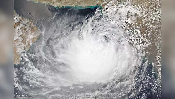Cyclonic Storm Biparjoy STtaus How Cyclone Biparjoy Looks Like From ...
