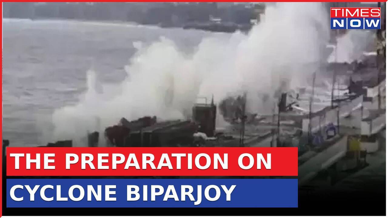 Cyclone Biparjoy Latest Update | Indian Coastguard Prepared | 50 People ...