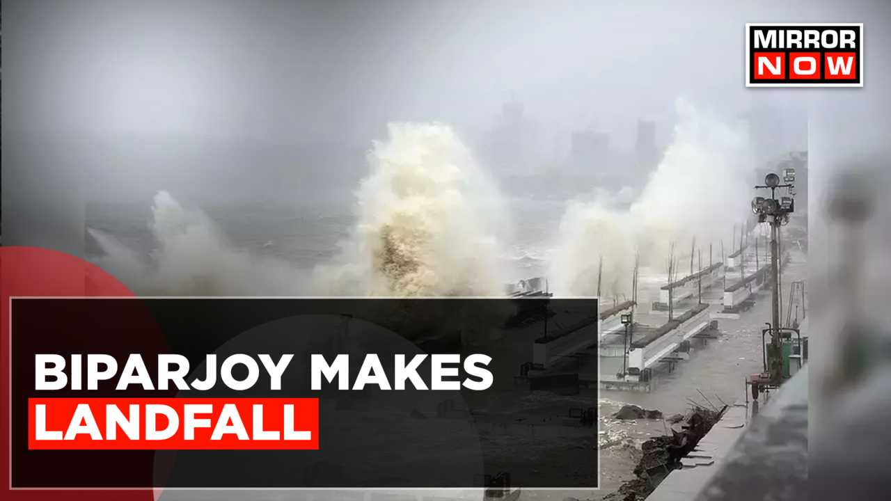 Gujarat: Biparjoy Makes Landfall Near Jakhau Port; Windspeed Of 110-120 ...