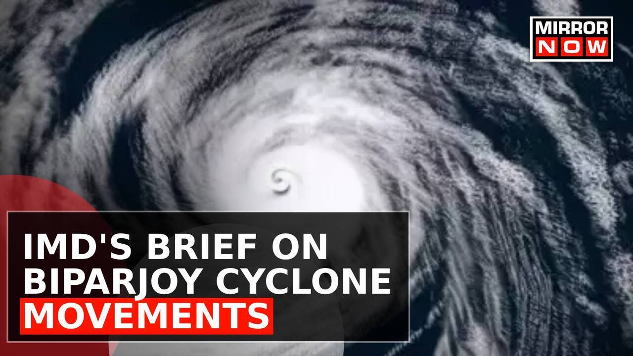 IMD Director's Briefing | Cyclone Biparjoy Will Weaken By Evening Today ...