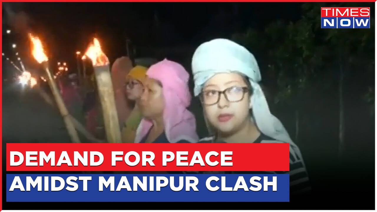 Houses Burnt, Lives Shattered | Protesters In Manipur Demand Peace ...
