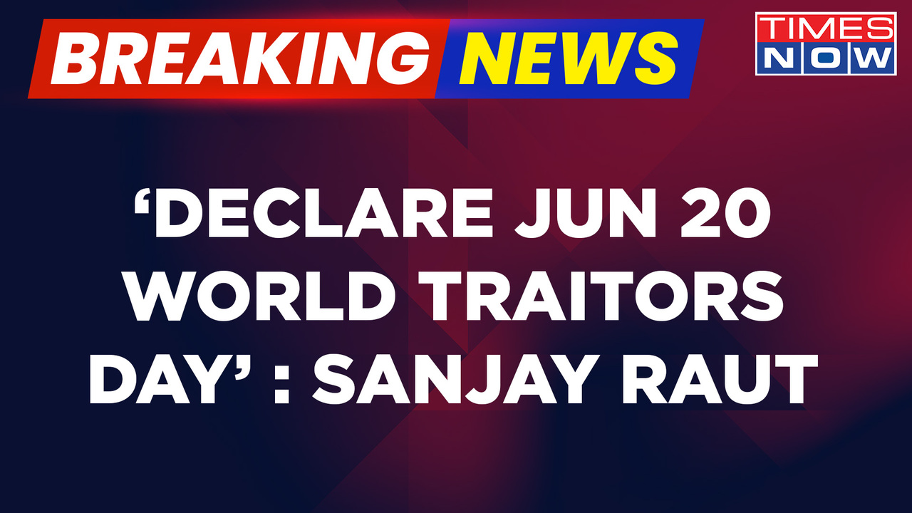 Breaking News | Sanjay Raut Writes To UN | Wants June 20 To Be Declared ...