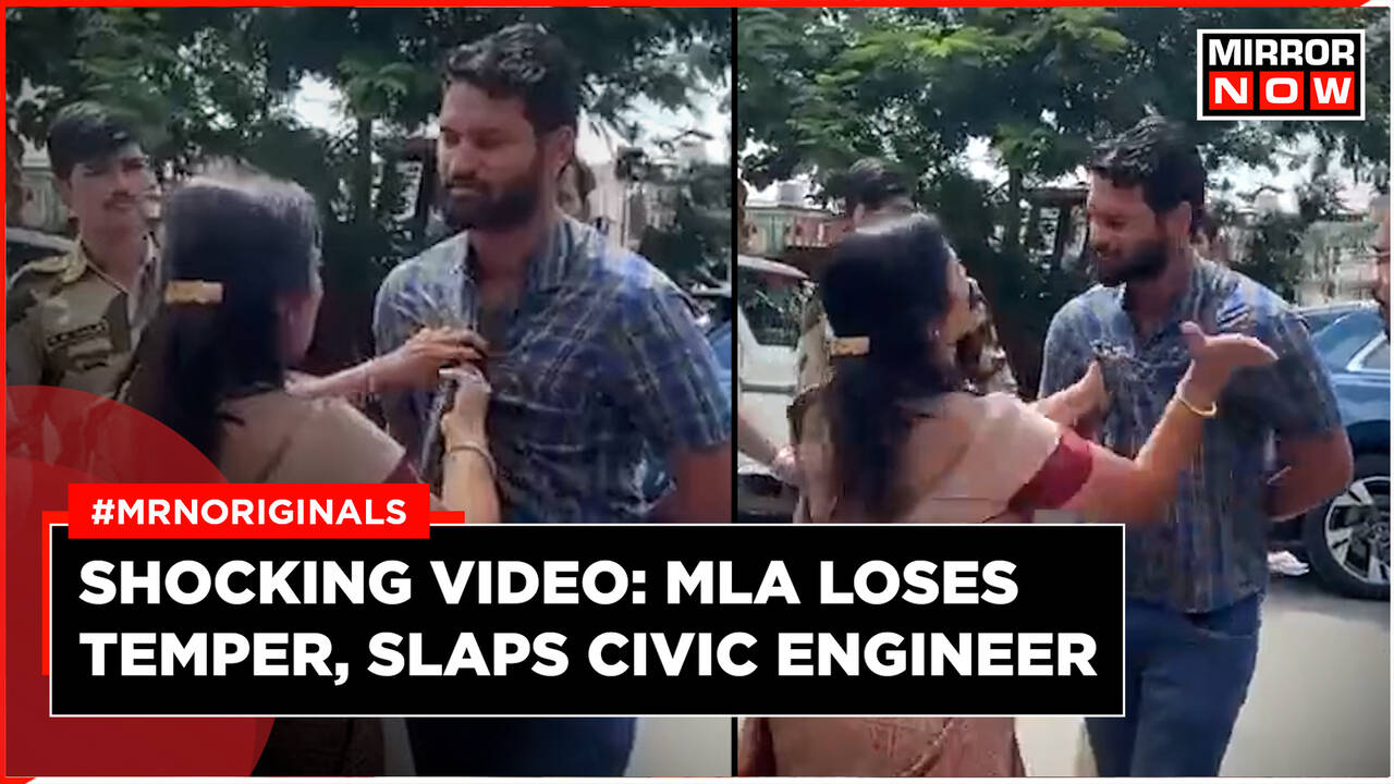 Maharashtra: MLA Geeta Jain Slaps Civic Engineers in Public, Video Goes ...