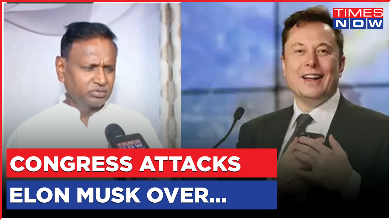 Congress Slams Elon Musk Over His Remark On Modi Govt, Calls It ...