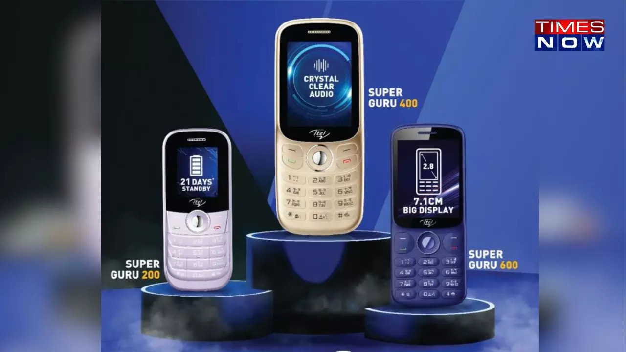 Itel Launches Super Guru Ignite Feature Phone with Integrated UPI ...