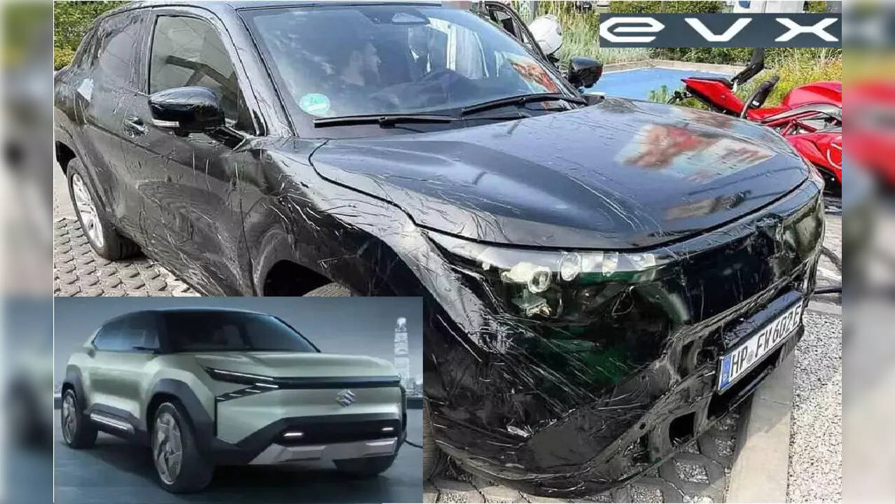 Breaking: Maruti Suzuki's Upcoming eVX Electric SUV Spotted Overseas ...