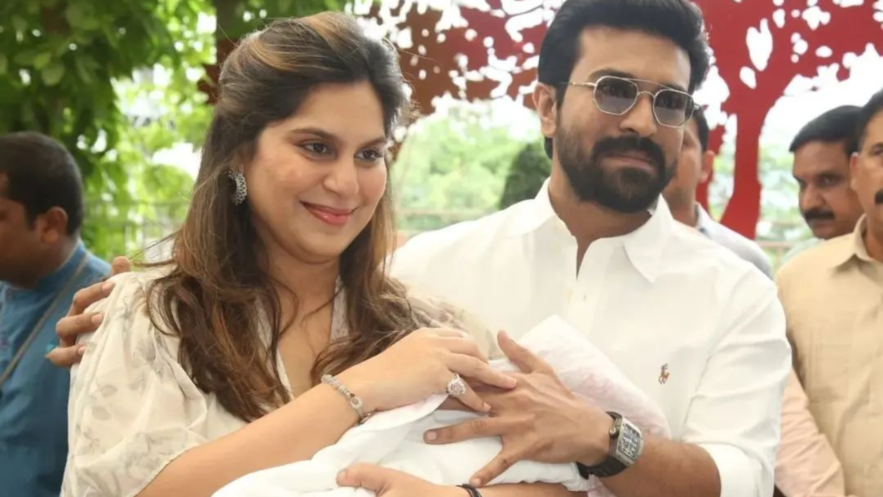 Ram Charan's Baby Girl Looks Like Her Mom Or Dad? RRR Star Finally ...