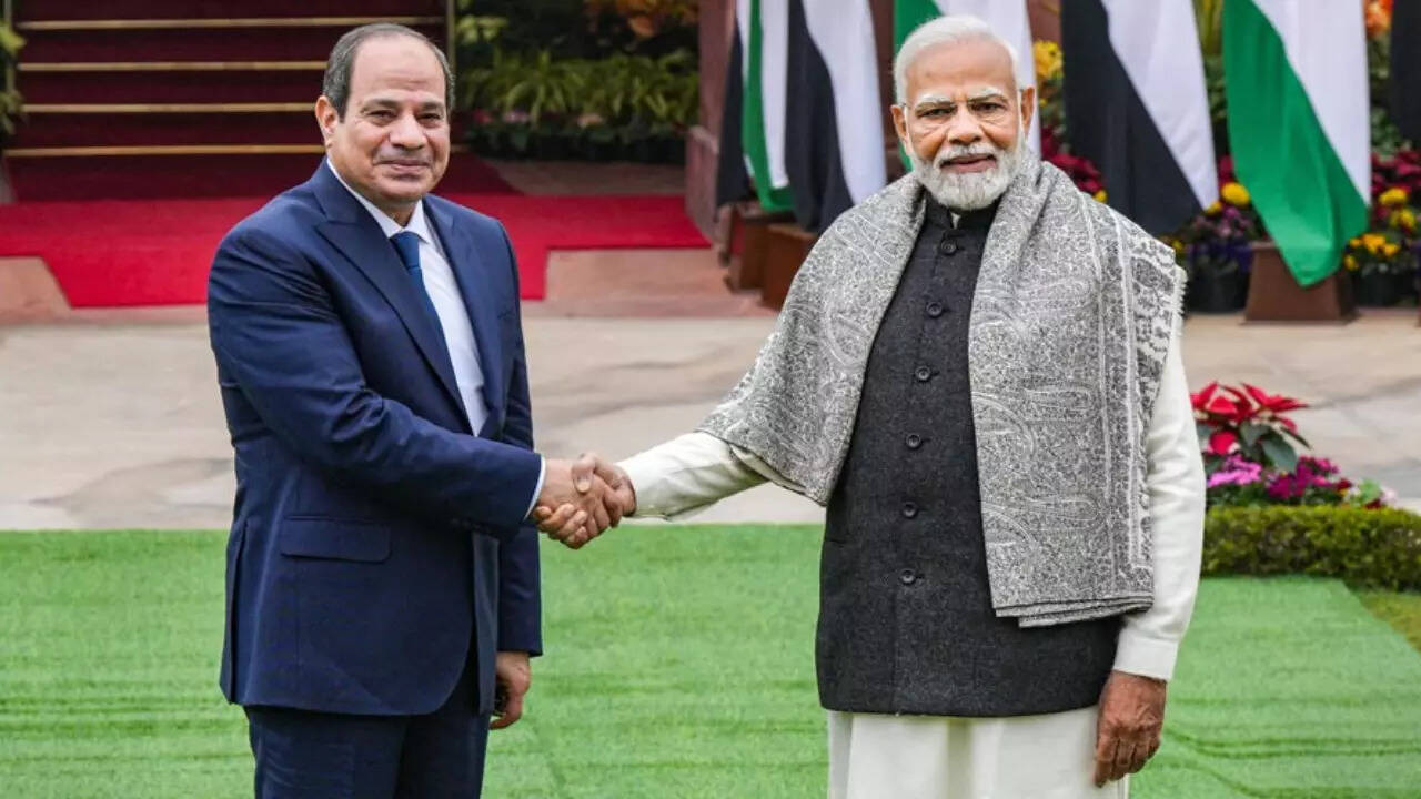 India, Egypt To Formalise Strategic Partnership During PM Modi's Cairo ...
