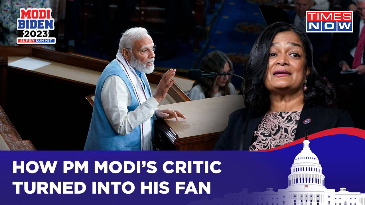 Democrat Politician Pramila Jayapal’s Standing Ovation After PM’s ...