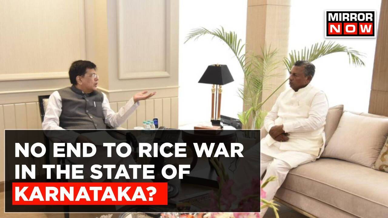 Karnataka Food Minister K.H. Muniyappa Meets Piyush Goyal | Why No End ...