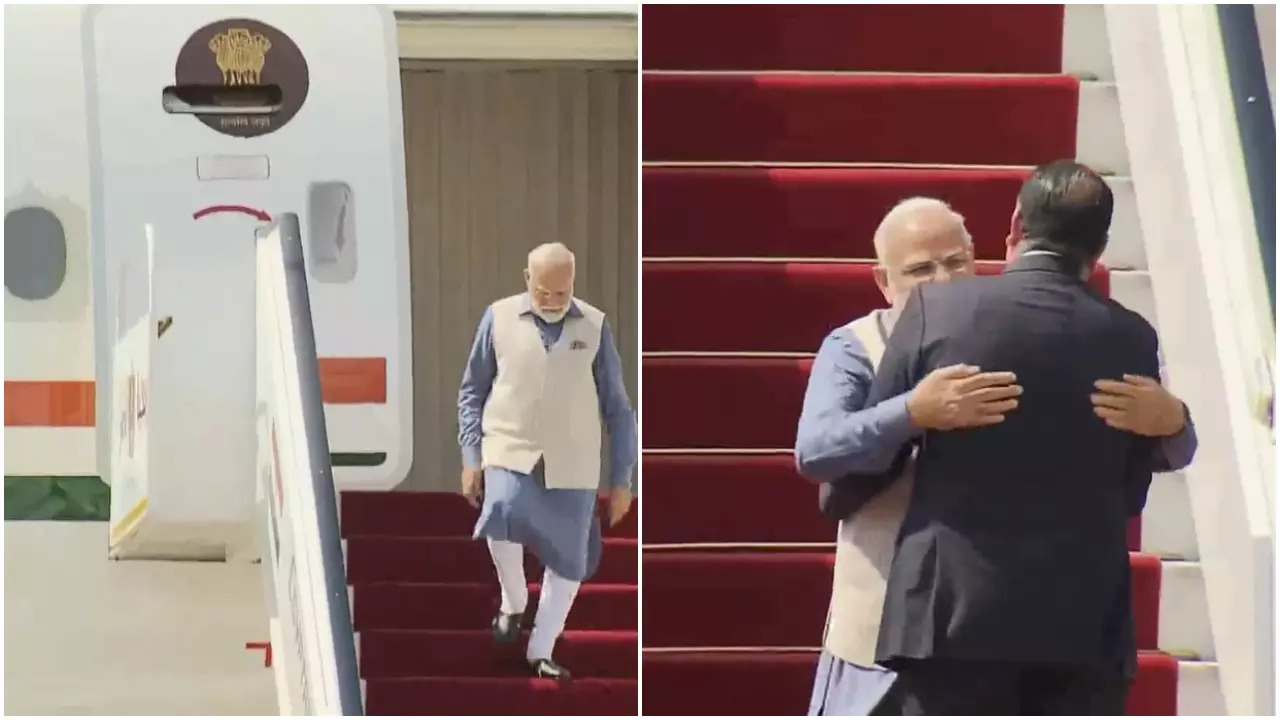 PM Modi Lands In Cairo For 2-Day State Visit To Egypt, To Meet Egyptian President Abdel Fattah ...