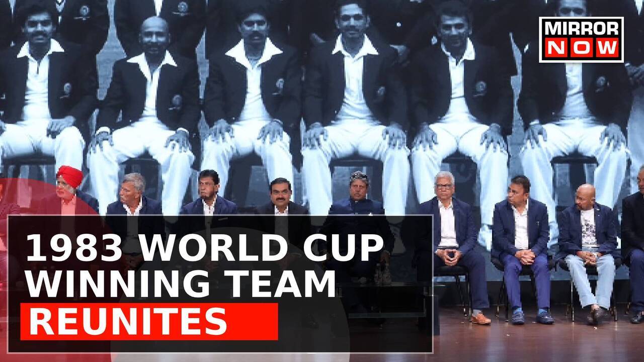 Adani Group Celebrates With 1983 World Cup Winning Team Completing 40 ...