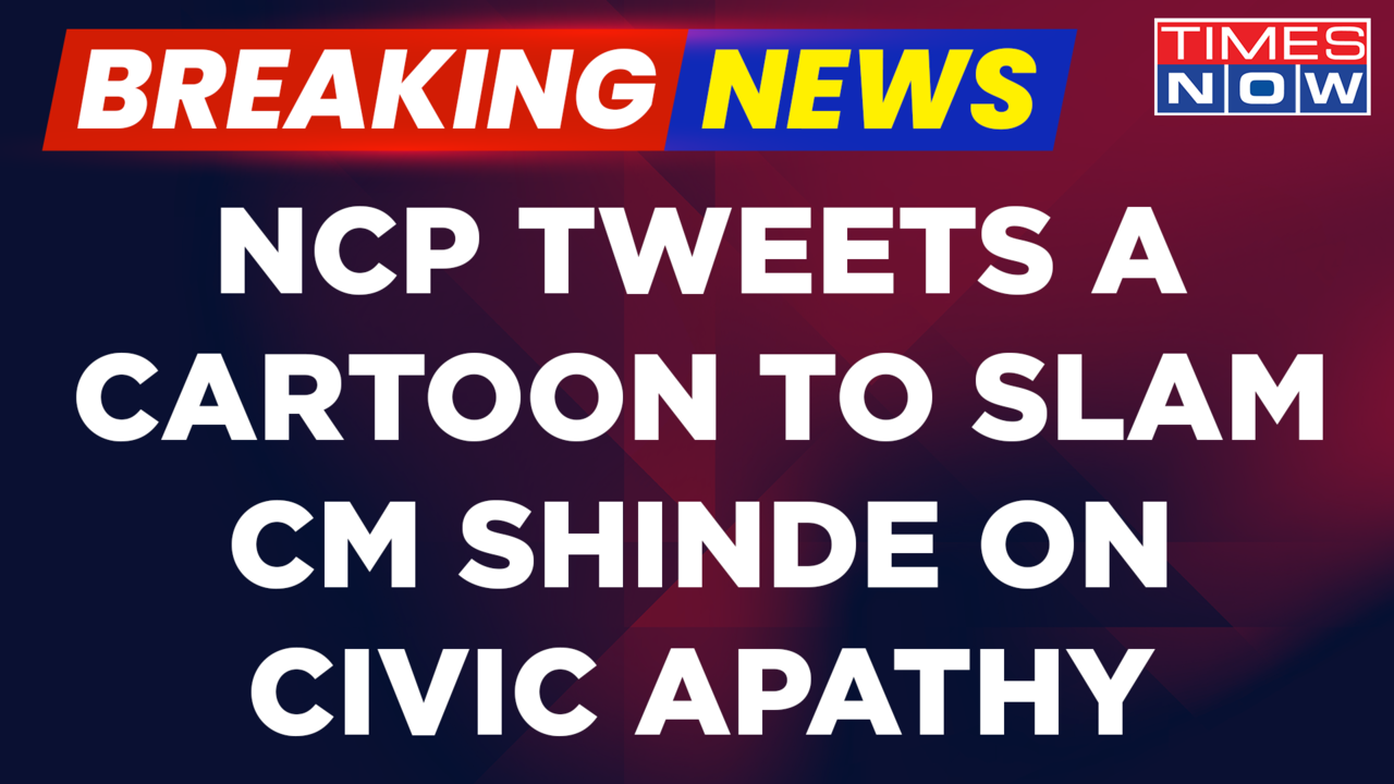 Breaking News: NCP Takes A Dig At Maharashtra CM Eknath Shinde, Tweets ...