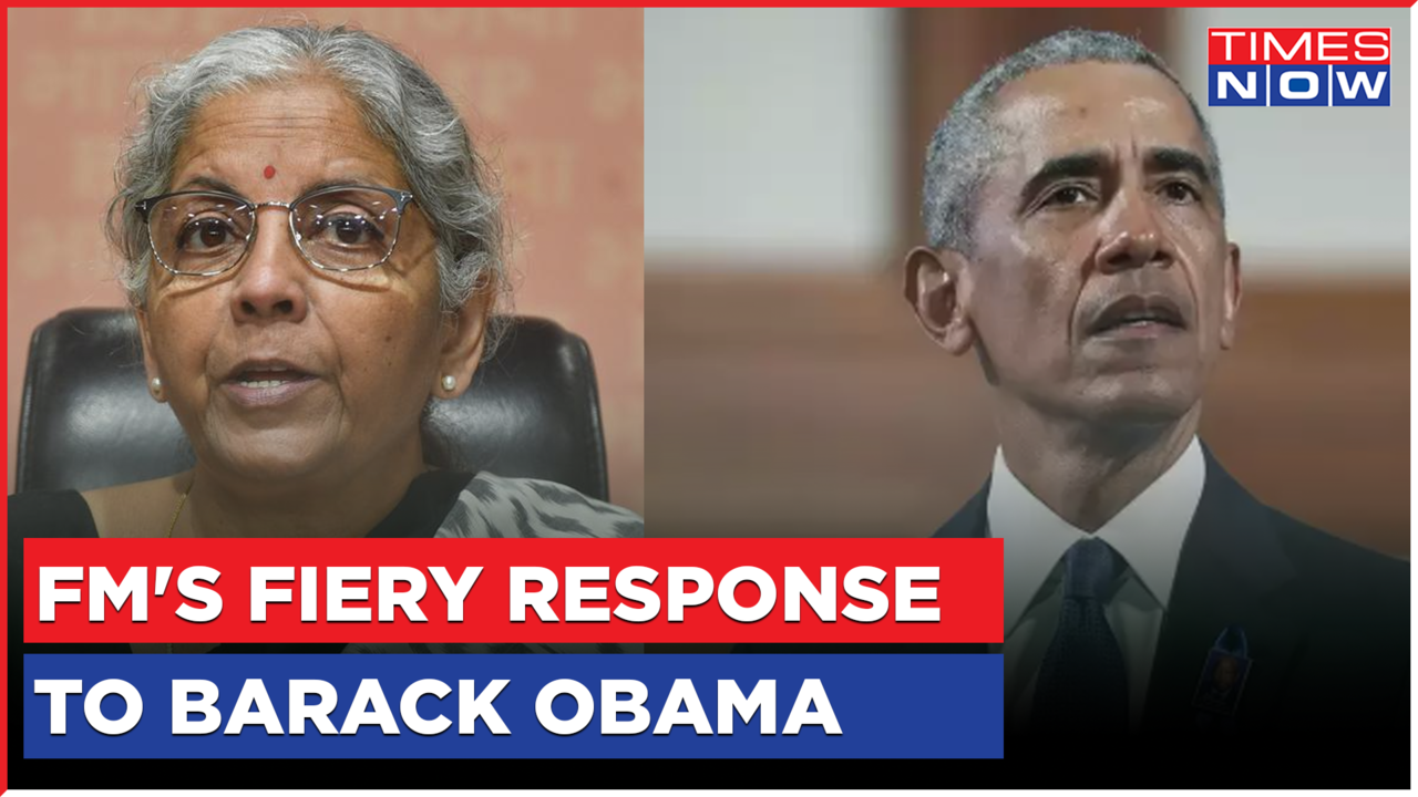 Obama Concerned About 'Minorities' Rights' In India, Nirmala Sitharaman ... Obama Concerned About 'Minorities' Rights' In India, Nirmala Sitharaman ...