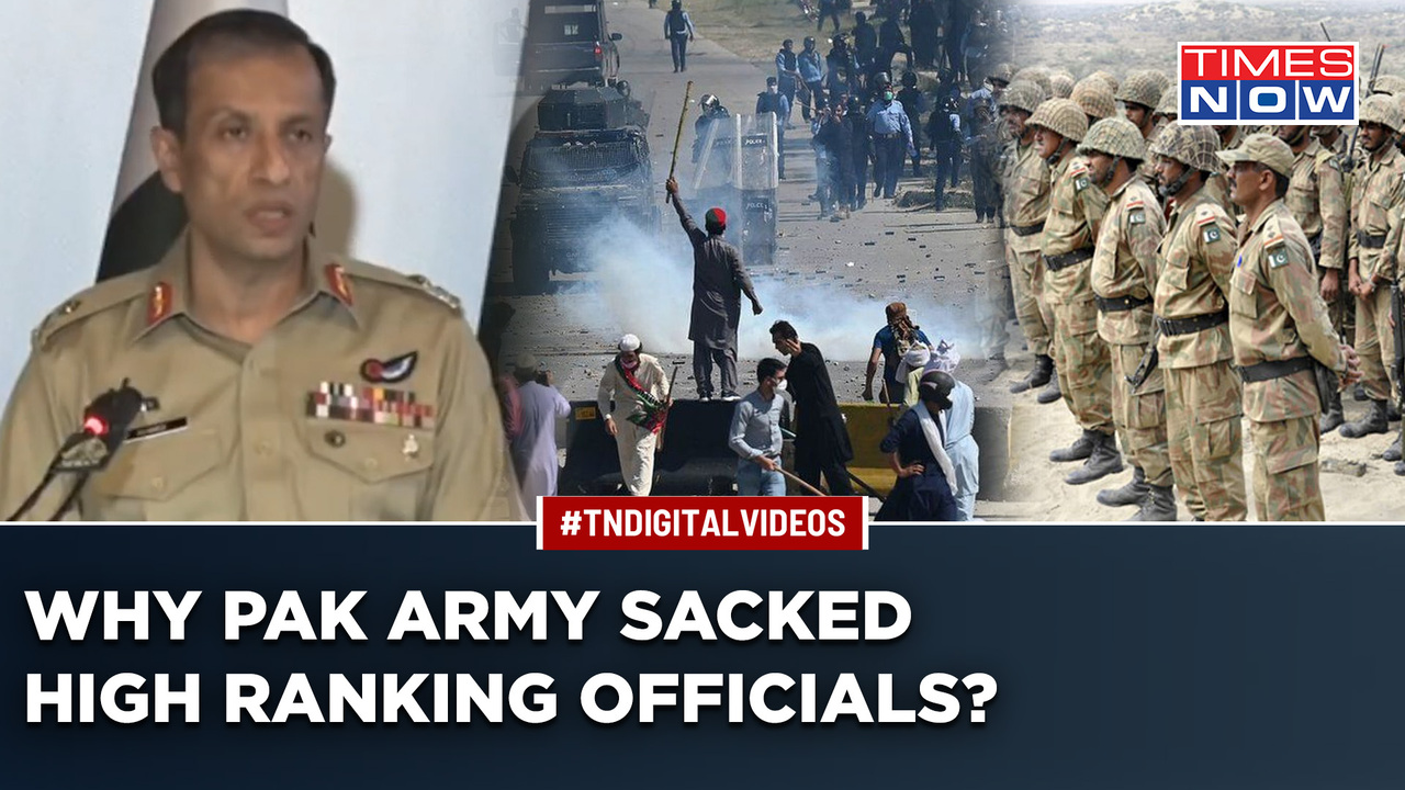 Pakistan Army Sacks High-Ranking Officers For 'Failing' To Prevent ...