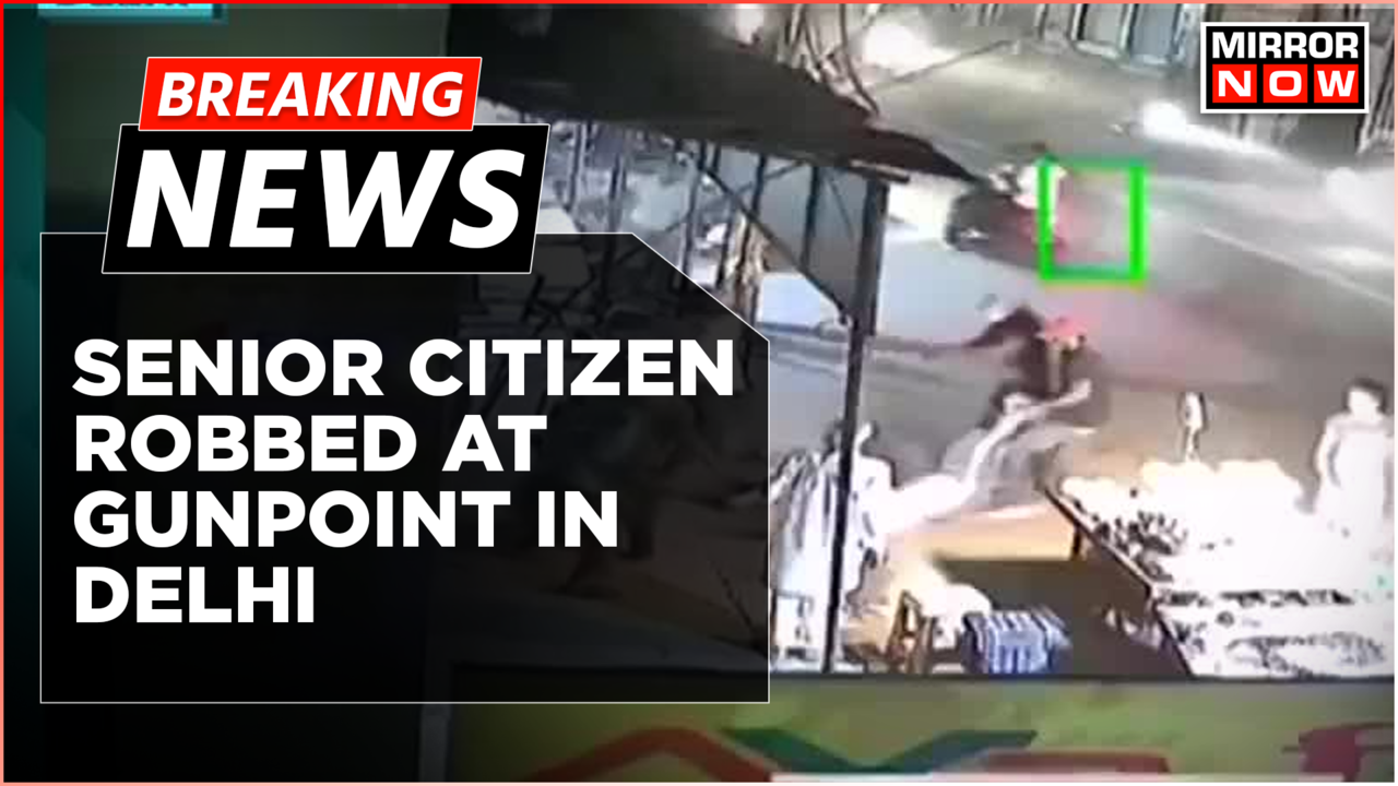 Breaking News: Another Robbery In Delhi Caught On CCTV Footage, A ...