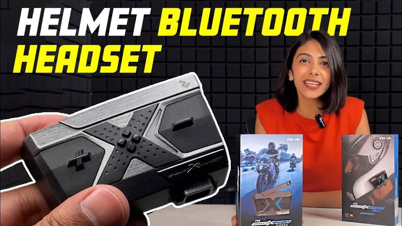 TVS X CONNECT S10X & S20X Bluetooth intercom devices launched at INR ...