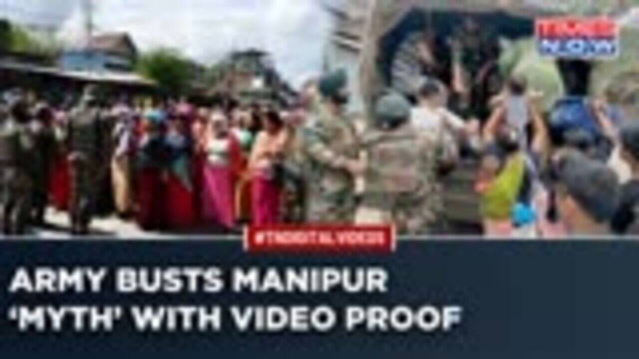 Manipur Unrest: Army 'Demystifies Peaceful Blockade By Women Myth' With ...