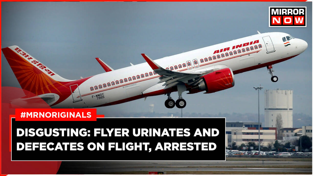 Shocking Incident: Man Urinates and Defecates on the Floor on an Air ...