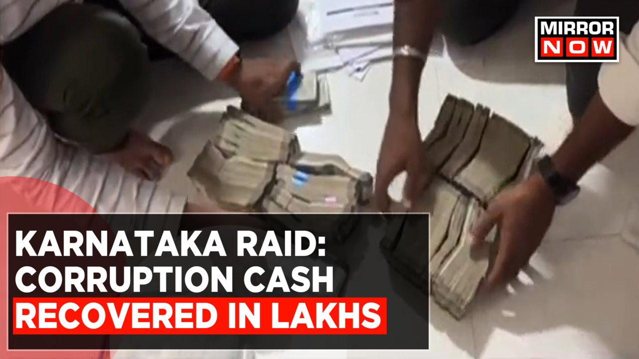 Multi-City Raids In Karnataka, Corruption Cash Recovered In Lakhs ...