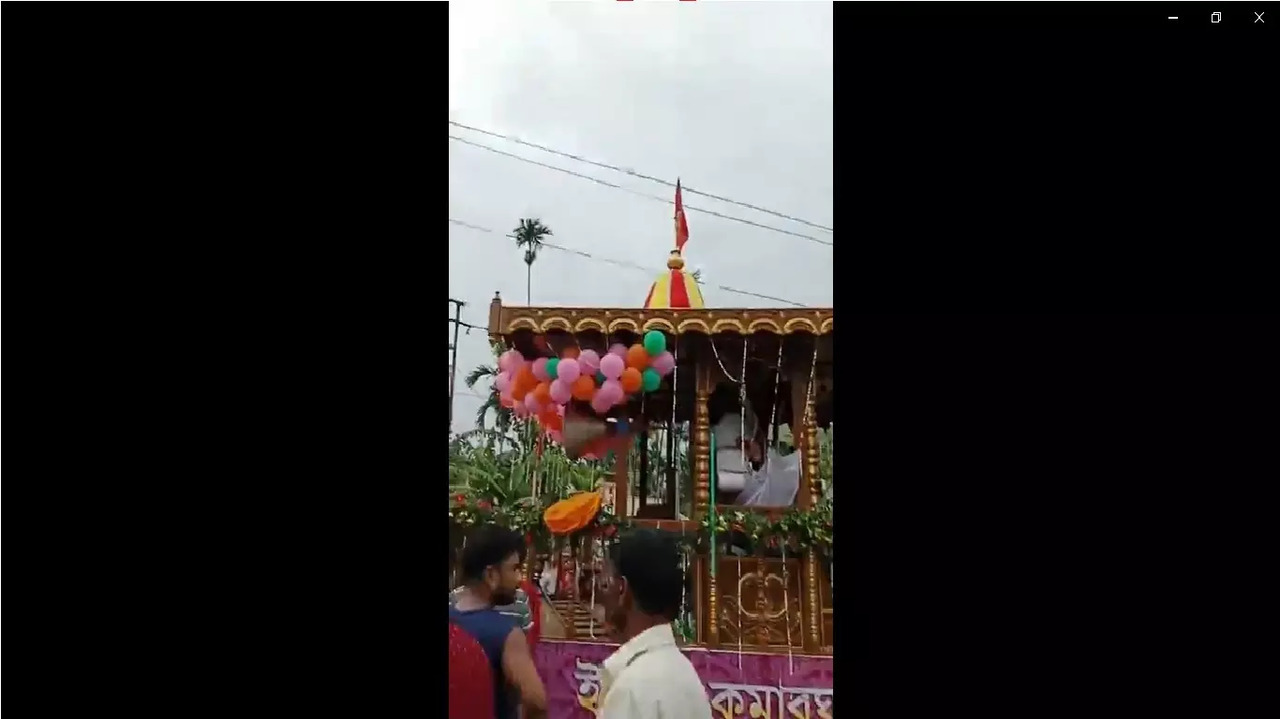 7 Dead After Chariot Of Jagannath Rath Yatra Catches Fire in Tripura ...