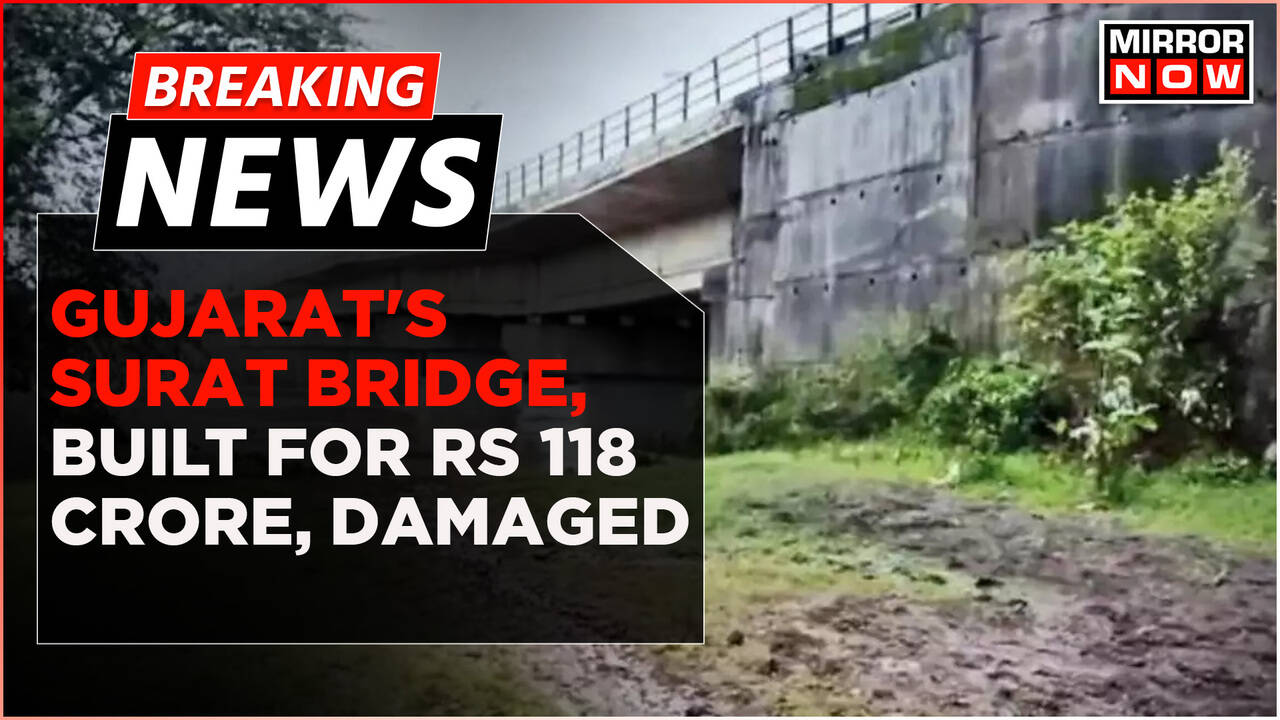 Breaking News | Gujarat's Surat Bridge, Built For Rs 118 Crore, Damaged Due To Heavy Rain | Top ...