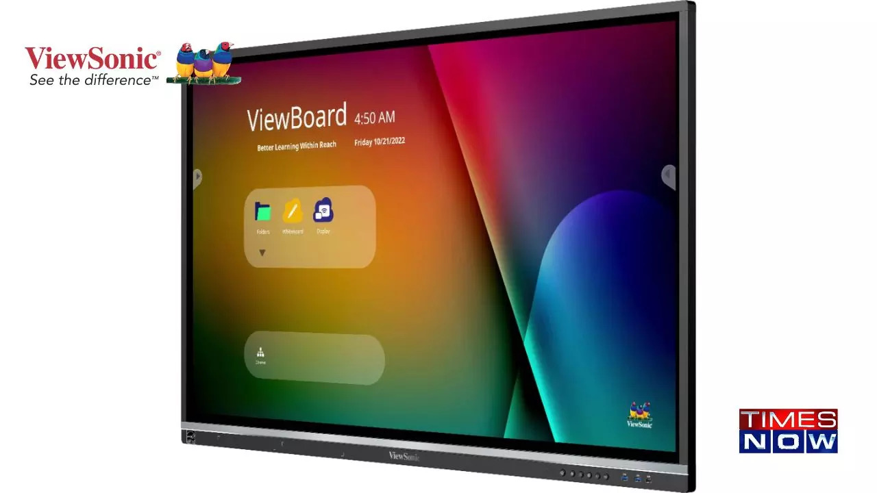 ViewSonic Unveils New Interactive Flat Panel: The ViewBoard 50-5 Series Set to Redefine Modern ...
