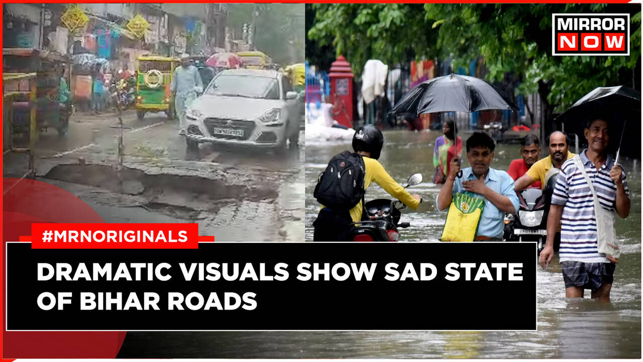 Bihar: Torrential rain and water logging triggered a flood-like ...