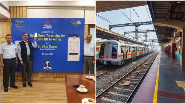 DMRC new mobile app: Now, passengers can buy tickets directly from ...