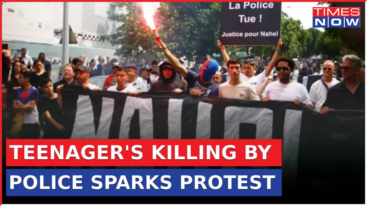 Teenager Shot By Police In France | Violent Protests And Looting Across ...