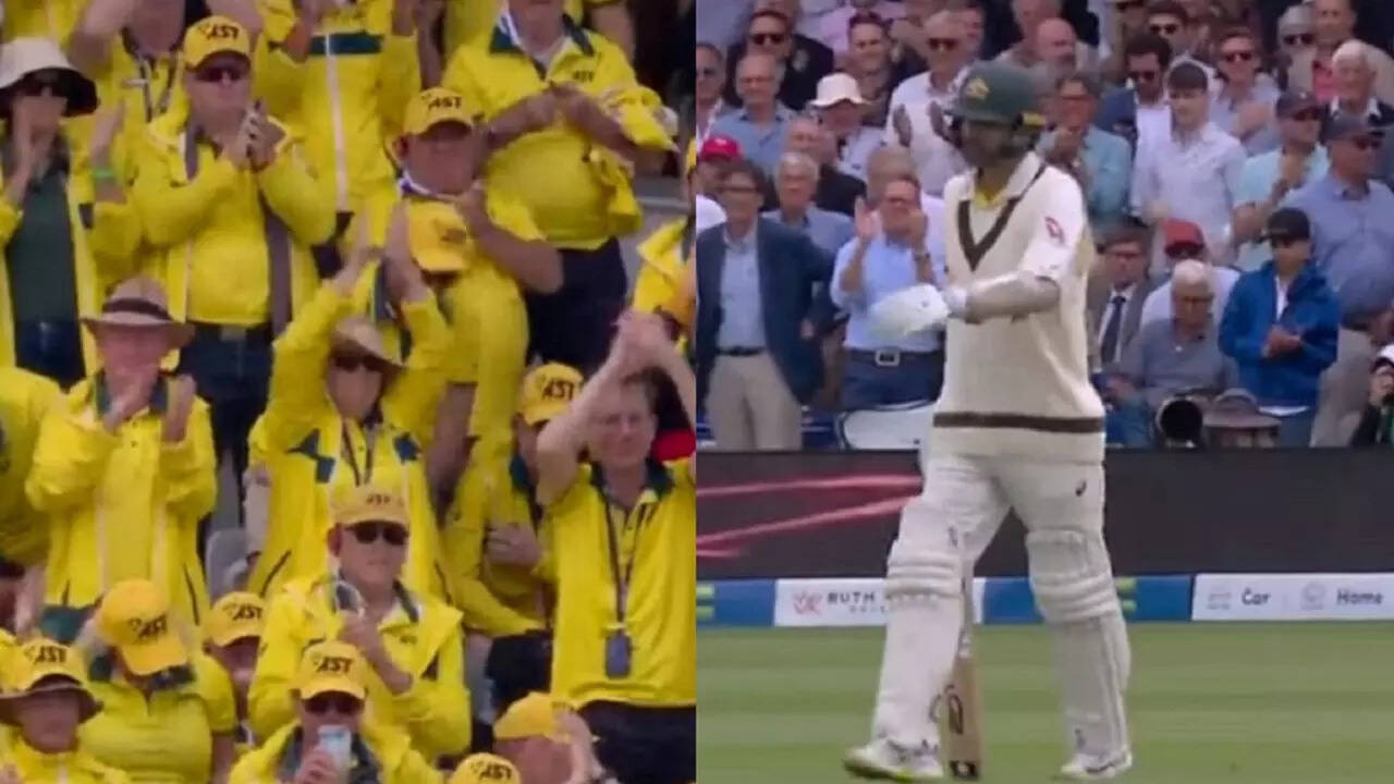 Ashes 2023: Lord's Crowd Gives Standing Ovation To Nathan Lyon After He Comes Out To Bat With ...