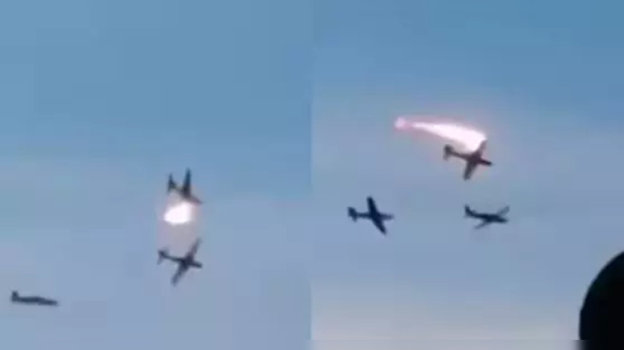 Two Colombian Airplanes Burst After Colliding Midair, Both Pilots ...