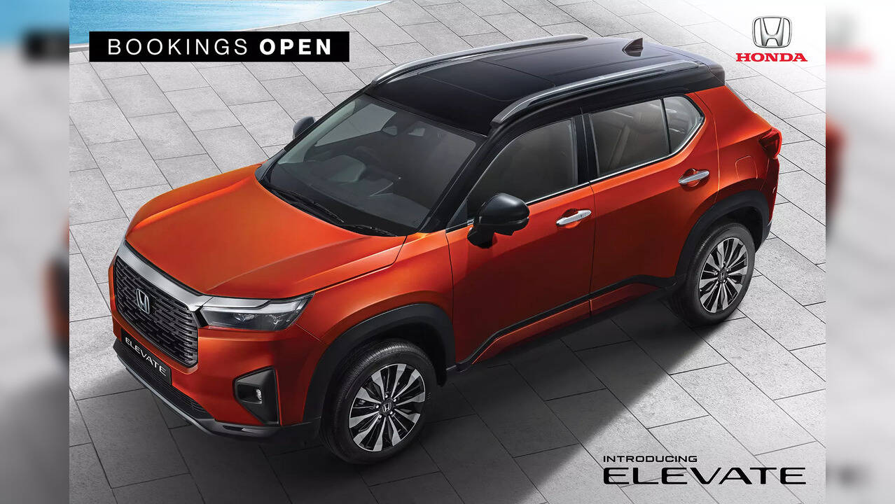 Honda Elevate Bookings Open Honda Elevate Suv Can Now Be Pre Booked