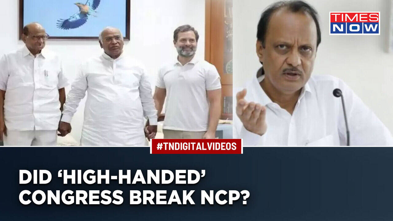 Congress’ High-handedness Caused Ajit Pawar’s Mutiny, Broke Sharad’s ...