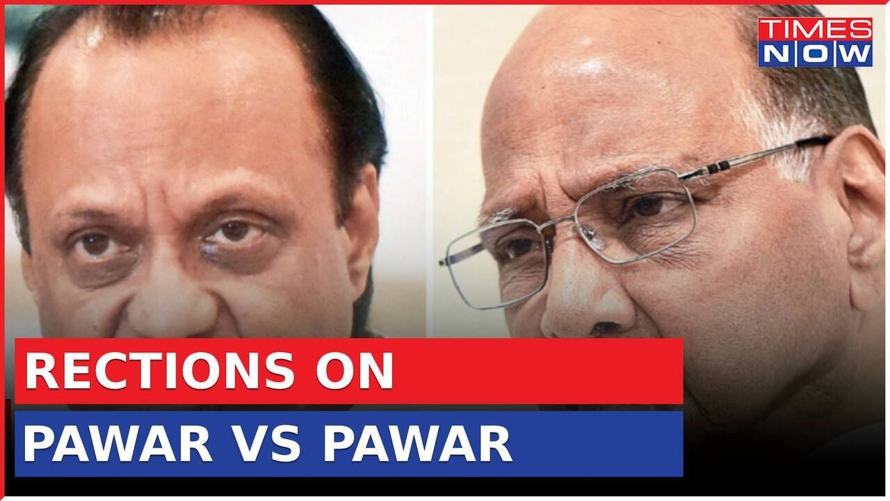 Sharad Pawar Shows Strength While Ajit Pawar Claims Support; Reactions ...