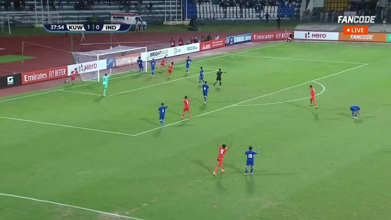 India vs Kuwait SAFF 2023 | Chhetri, Sahal, Chhangte Magic! India Wow ...