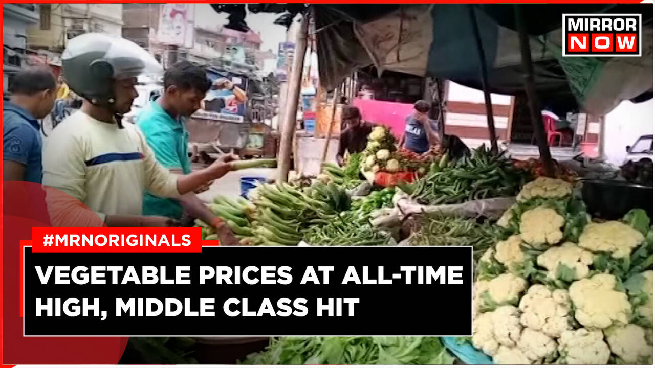 Vegetable Prices in India Hit The Roof, Common Man Impacted By Rising ...