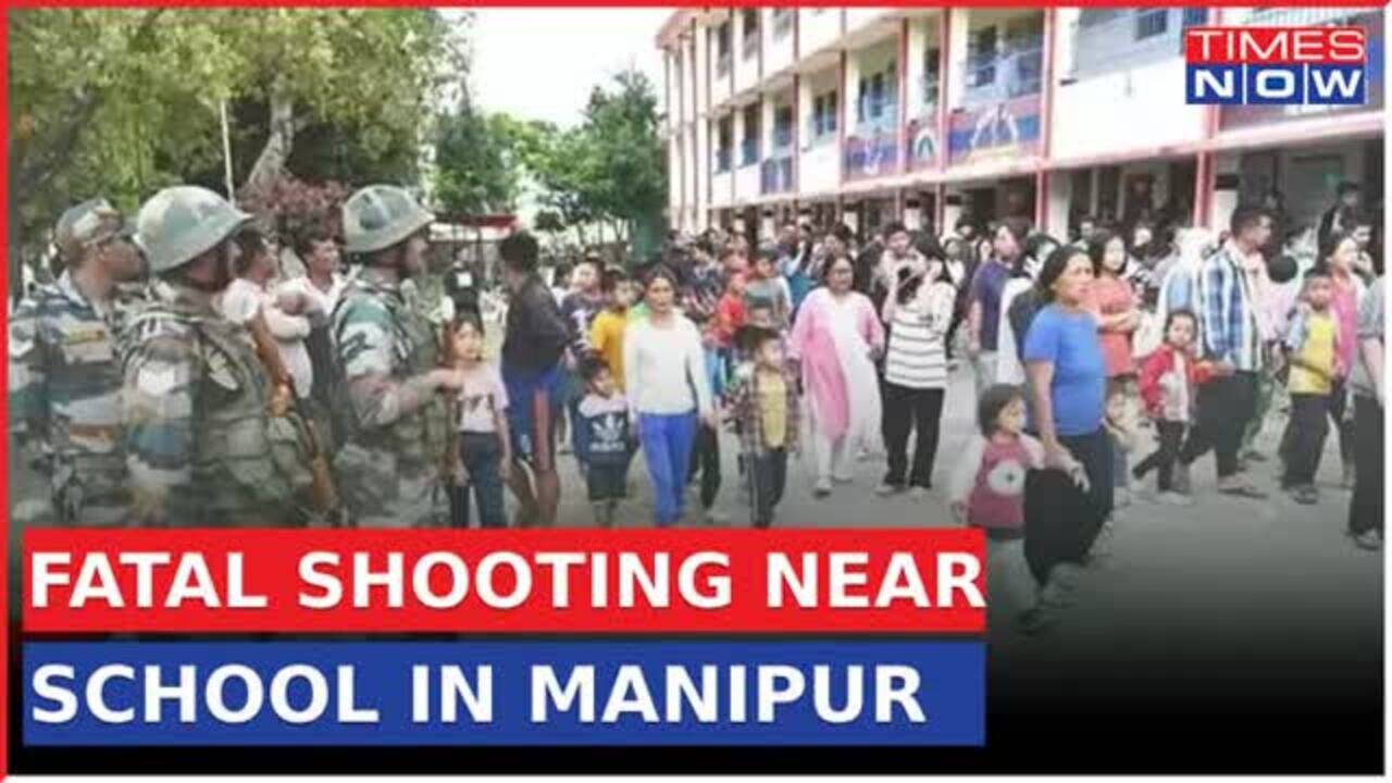 Manipur Violence: Woman Shot Dead Outside School In Imphal West ...