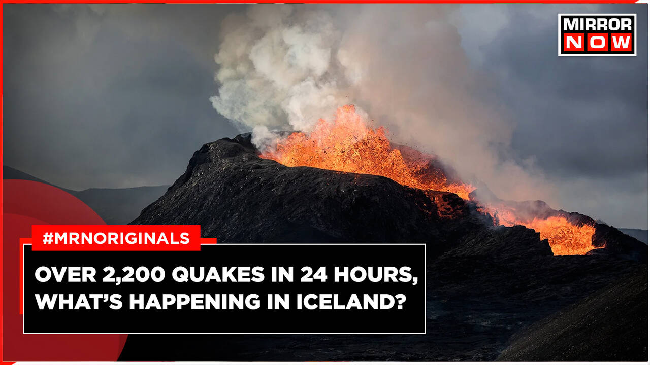 2,200 earthquakes in Iceland in 24 hours Raises Volcanic Eruption ...