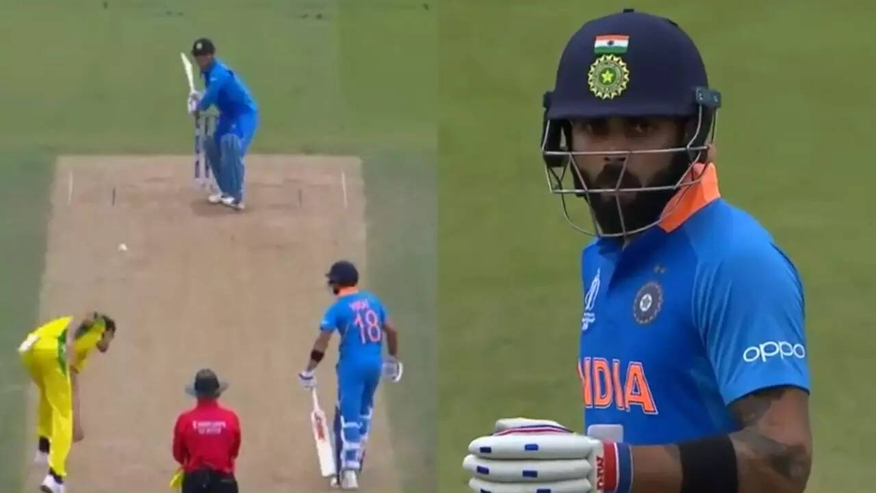 When Ms Dhonis Massive Six Left Virat Kohli Starstruck Bcci Share