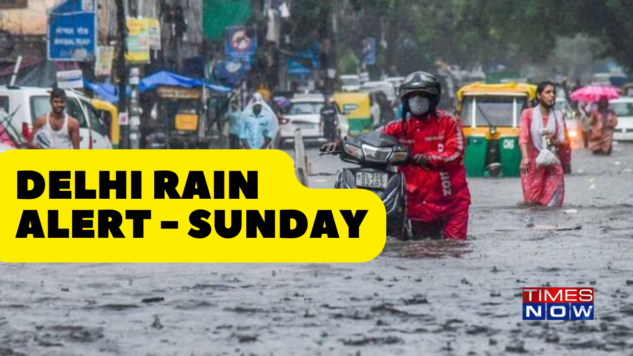 Yellow Alert in Delhi as IMD Predicts More Rains, Major Traffic ...