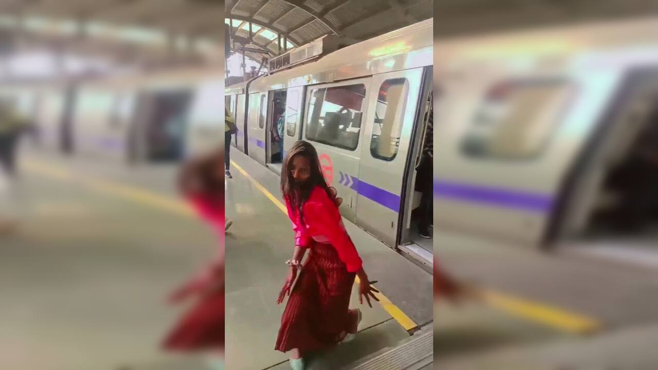 Delhi Metro Platform Turns into Dance Stage for Instagram Influencer ...