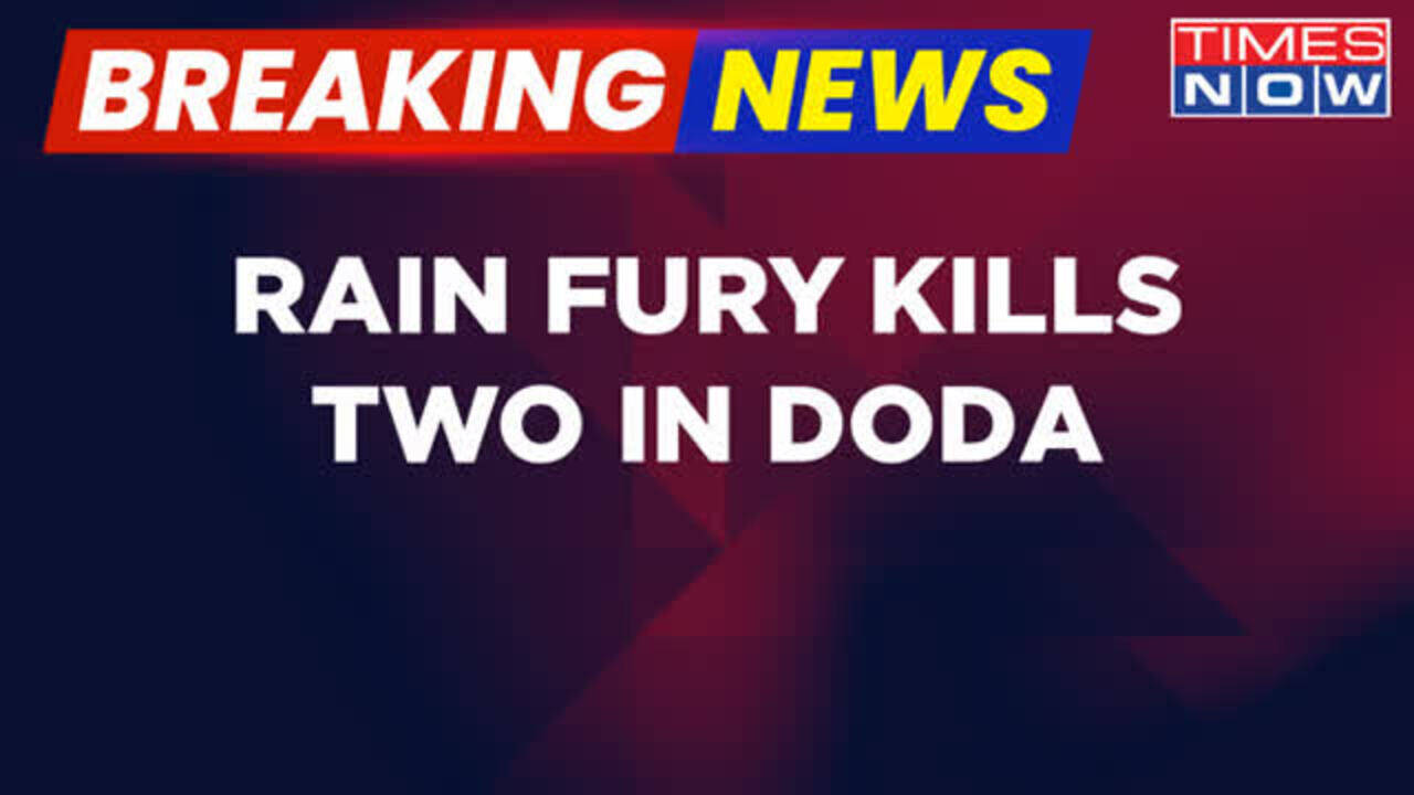 Breaking News | Two People Die In Doda Landslide; Rescue Operation ...